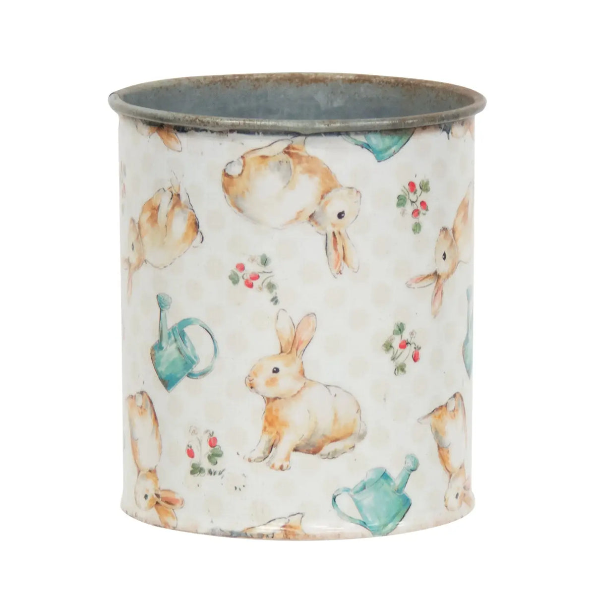 Vintage Bunny Metal Can – House & Harbor